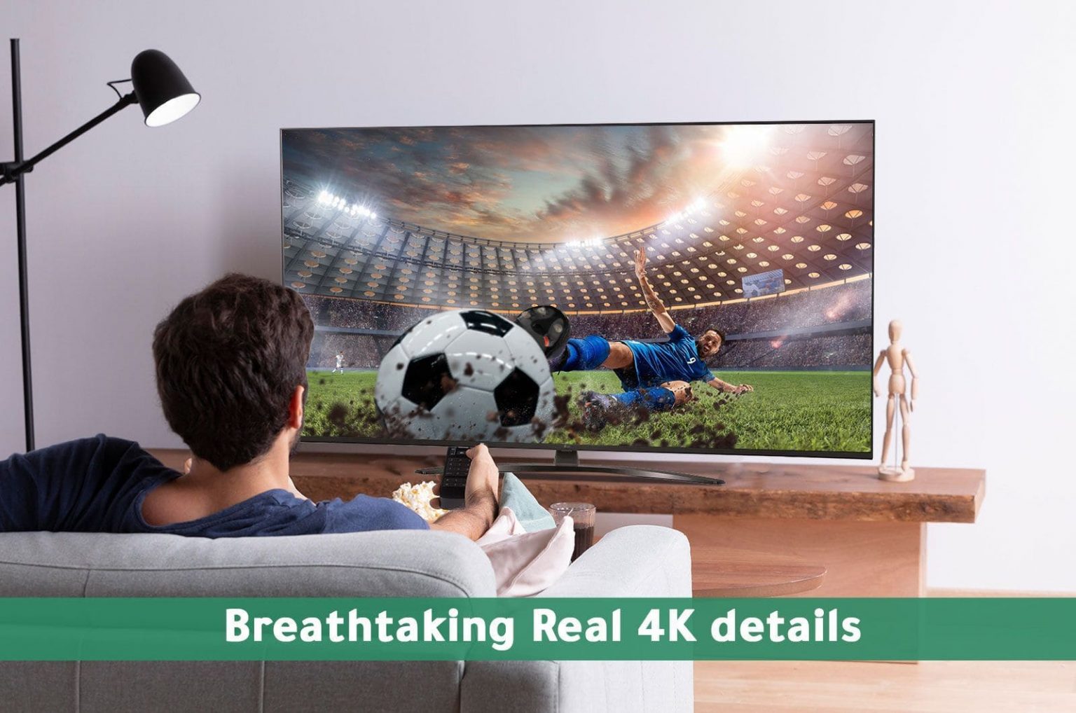 Shop LG 55-Inch UHD Smart TV 4K Processor HDR10 Pro