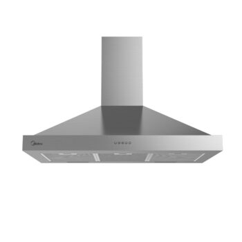 Midea Free-Standing Cooker Hood – 4 Speeds, Grey | Shaker