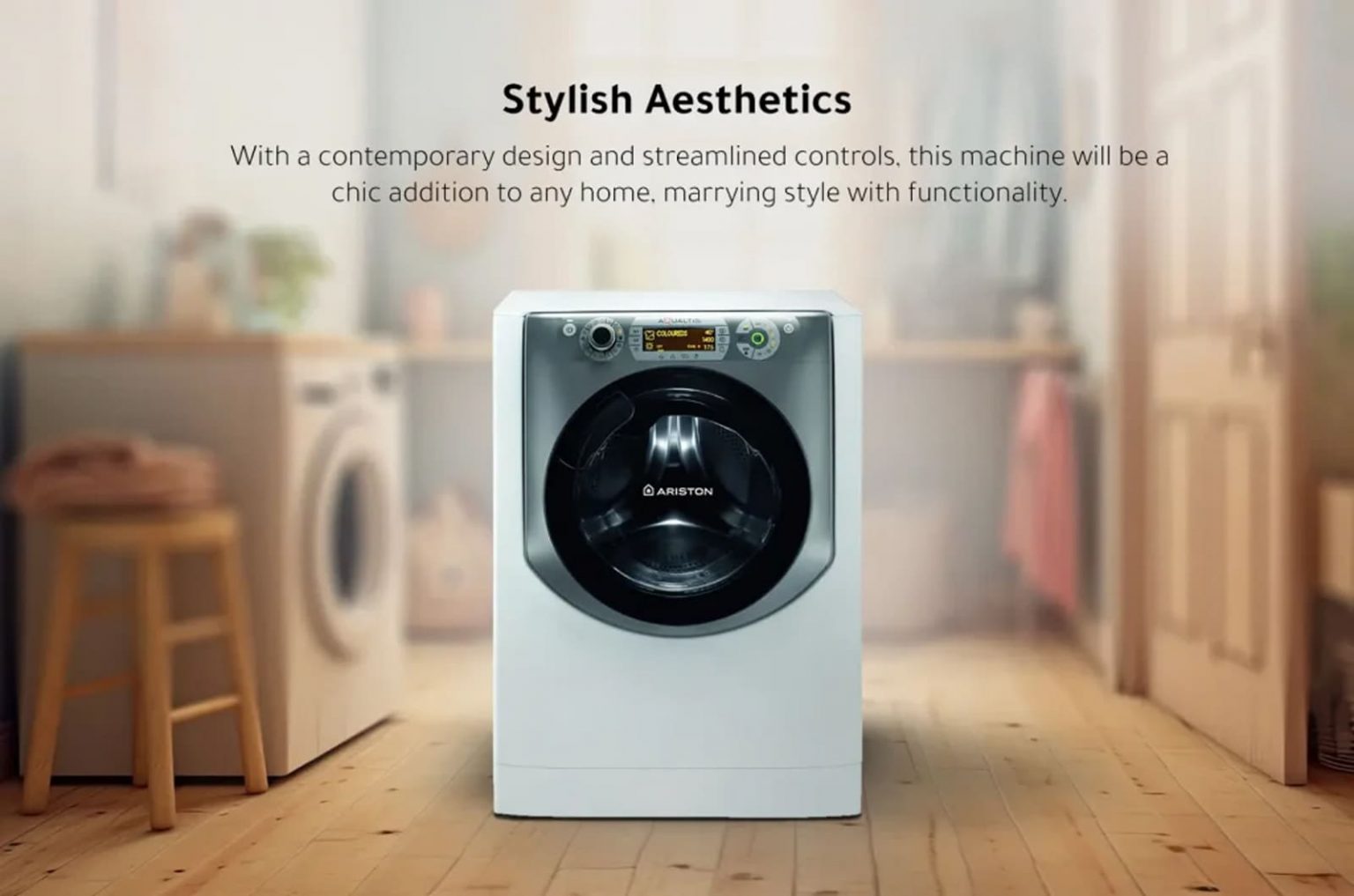Buy Ariston 11kg Front Load Washer & 7kg Dryer – White