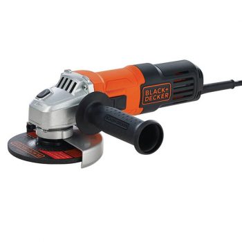 BLACK+DECKER Small Angle Grinder Corded - 115 mm Disc diameter - 650 W ...
