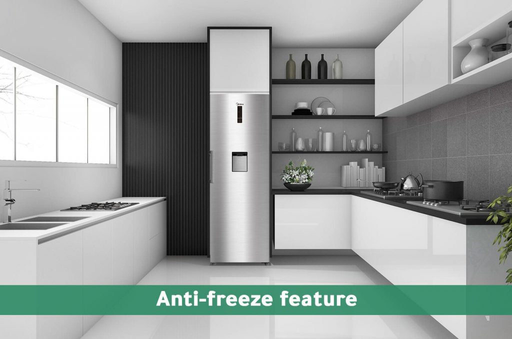 Midea Refrigerator 12.4 cubic feet - Water Dispenser