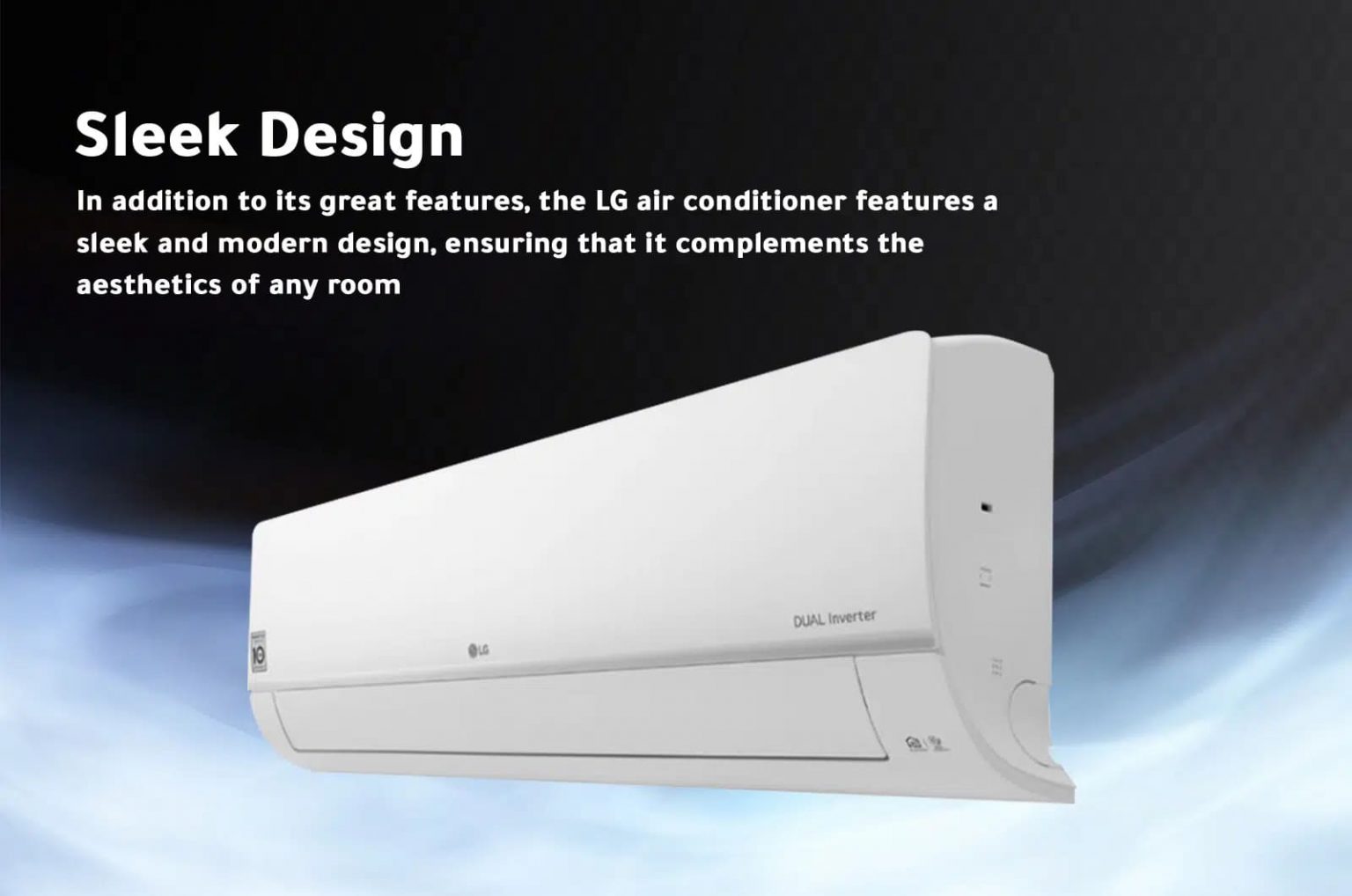 Shop LG Split AC – 12000 BTU, Cold Only, Energy Saving | Shaker